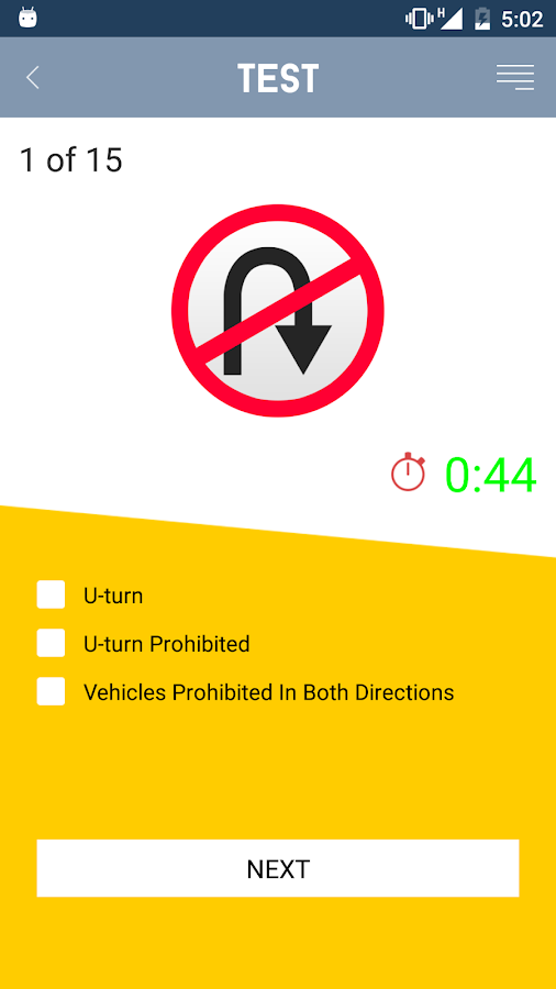 Driving License Practice Test Driving License Practice Test
