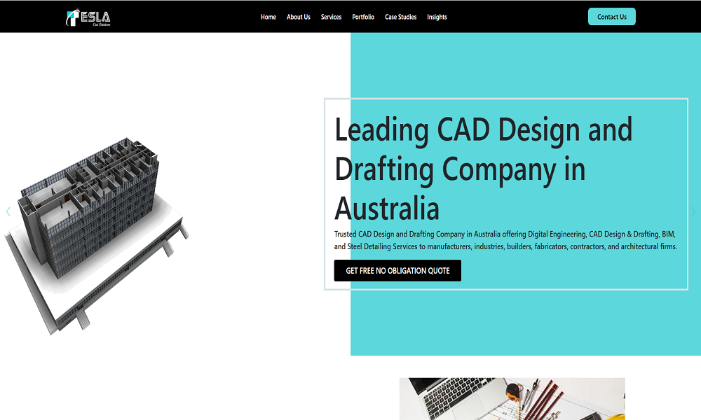 Leading CAD Design and Drafting Company | Tesla CAD Solutions