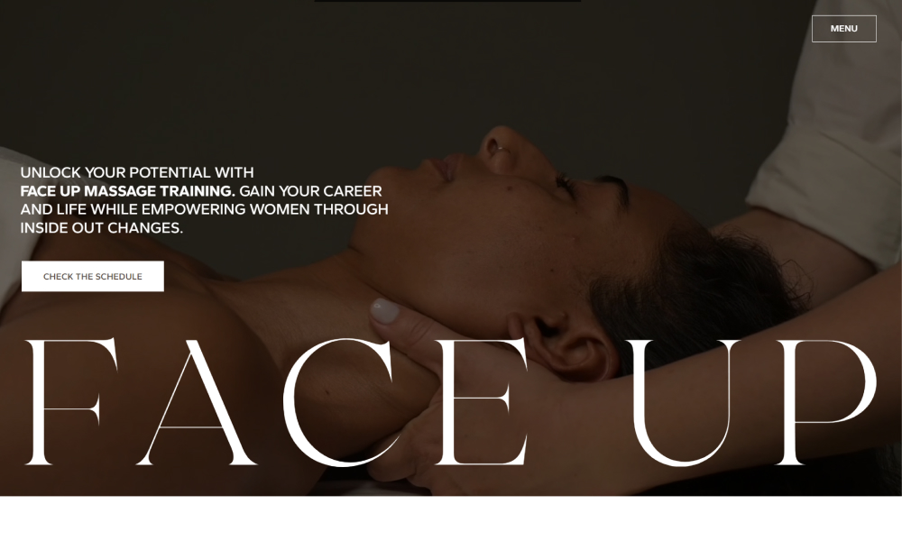 Face Up Massage Training