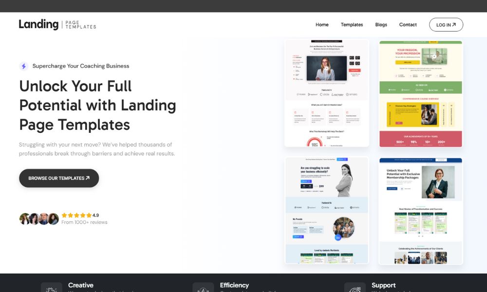 Landing Page Template