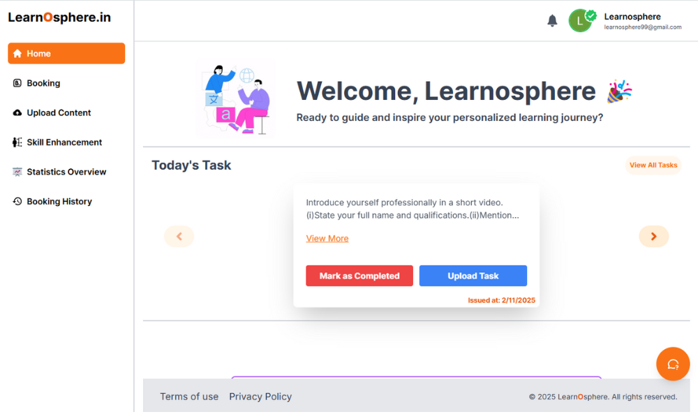 Learnosphere home tuition