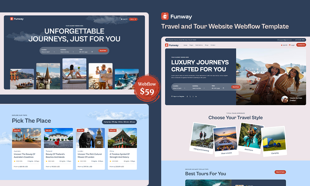 Funway Webflow Template
